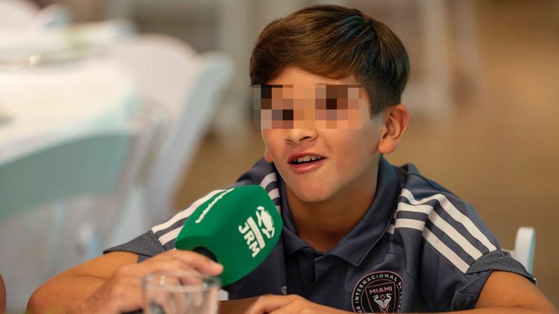 Leo Messi: su hijo Thiago sorprende con su naturalidad en su primera ...