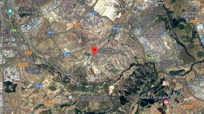 Un trabajador de la planta de Valdemingómez encontró el cadáver del bebé