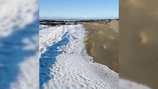 El mar argentino se congela: qué condiciones producen este fenómeno