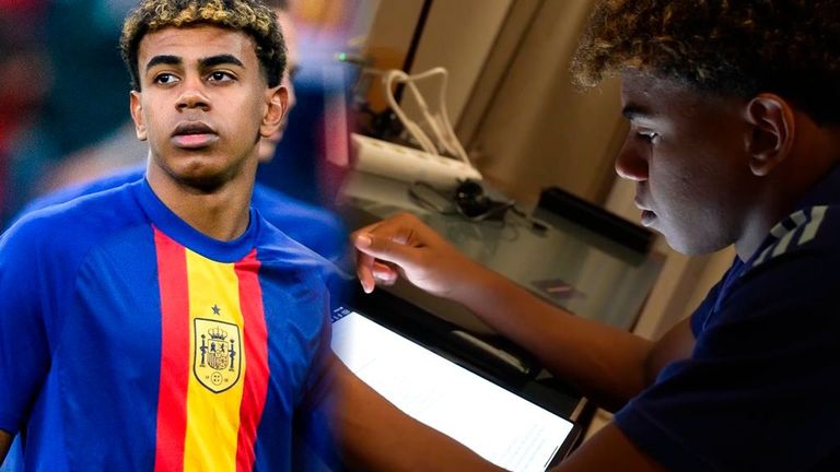 Lamine Yamal: así han celebrado su madre y su hermano Keyne su gol en ...