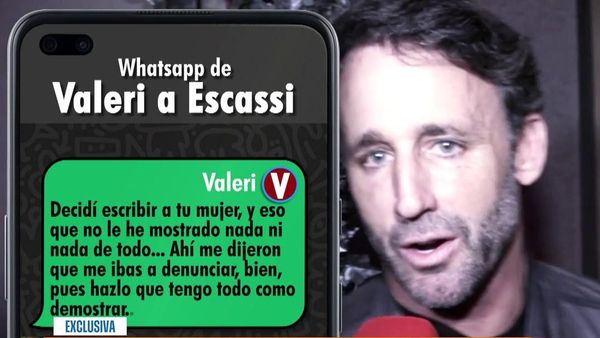 Exclusiva | Valeri desmiente a Escassi y muestra las pruebas definitivas