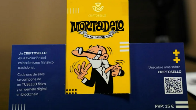 Así es el primer criptosello español: dedicado a Mortadelo y en homenaje a Ibáñez