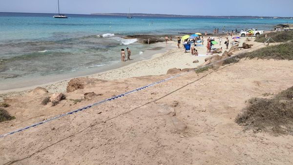 La playa de Formentera en la que una bebé ha muerto en un ...
