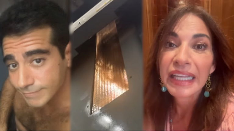 Mariló Montero vive un tenso momento con su hijo Alberto, encerrado en un ascensor: las fotos