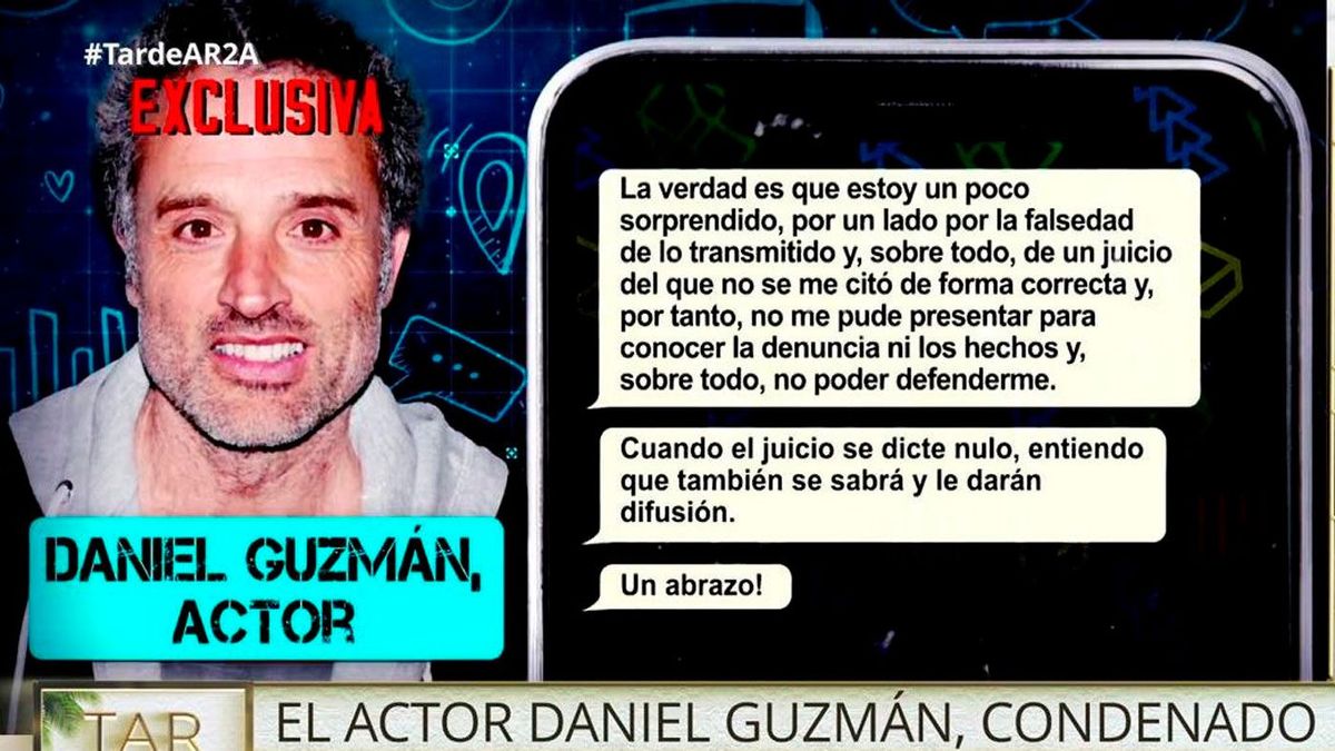 Daniel Guzmán habla tras su condena por agresión a unos okupas y se queja de la "falsedad" de lo ...