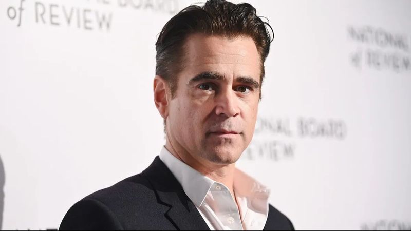 Colin Farrell posa por primera vez con su hijo James, que tiene ...