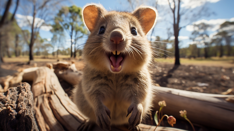 El animal más feliz del mundo