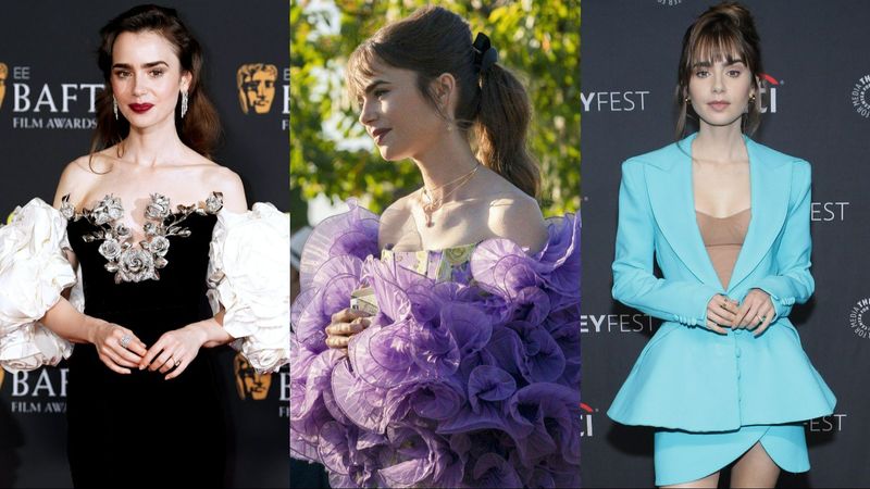 Lily Collins, de 'Emily in Paris': repasamos sus 'looks' más espectaculares