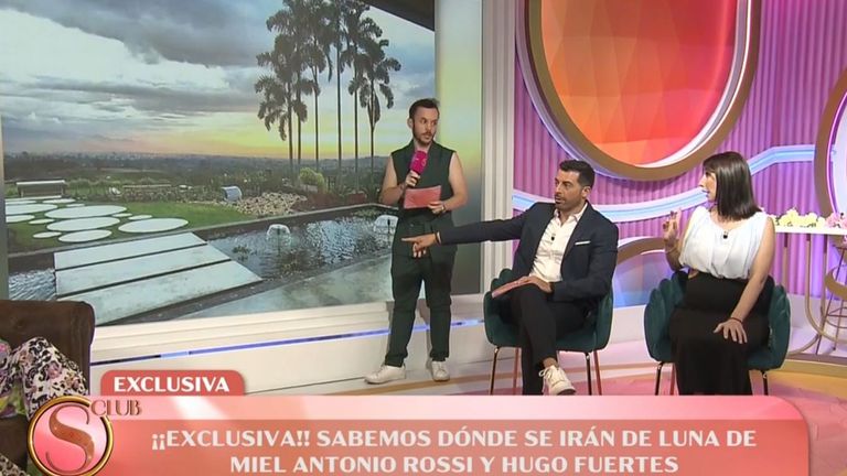 Antonio Rossi y Hugo Fuertes: el destino de la luna de miel, en ...