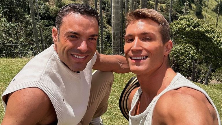 La luna de miel de Antonio Rossi y Hugo Fuertes: sus primeras y ...