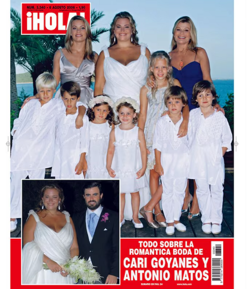 Caritina Goyanes y Antonio Matos: así fue su boda en Ibiza con 500 ...