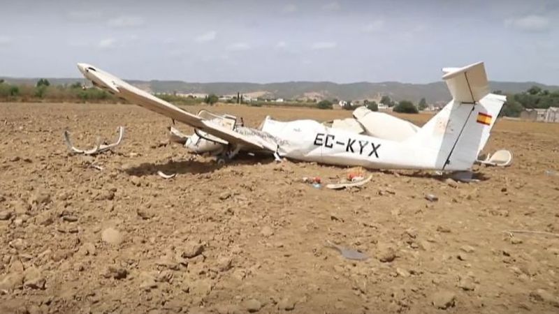 Un fallecido y una mujer herida en el accidente de una avioneta en Córdoba