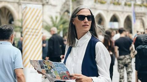 Laura Sánchez, ante las críticas por mostrar sus canas: "Vamos a ...