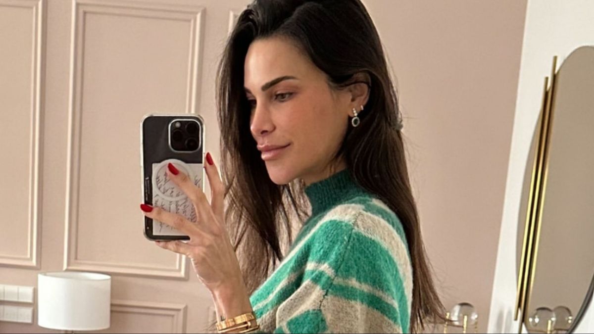 Carla Barber enseña una impactante foto "en los huesos" antes de dar a ...