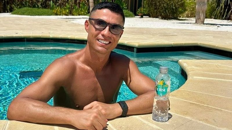 Ursu9, el agua mineral de Cristiano Ronaldo