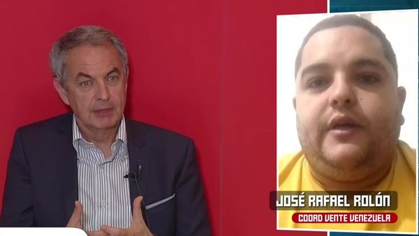 José Rafael Rolón, opositor venezolano: "Zapatero lleva años trabajando ...