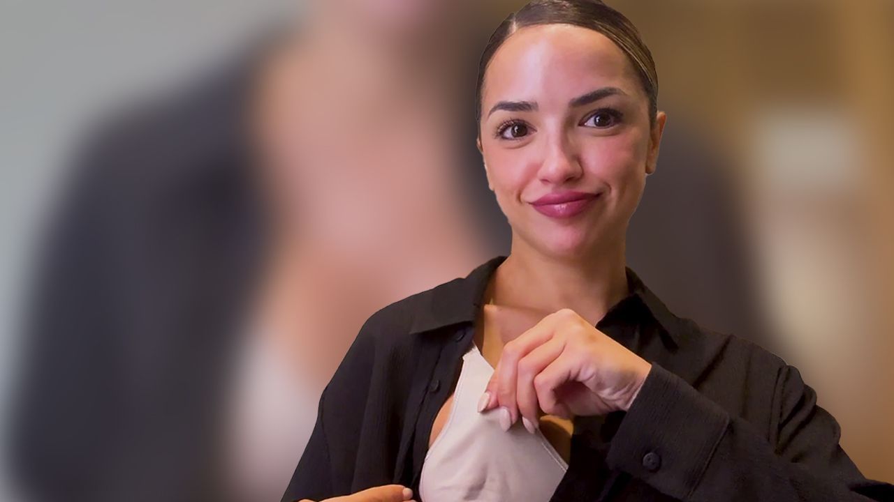 Lucía Sánchez muestra el antes y después de su reducción mamaria - Gran ...