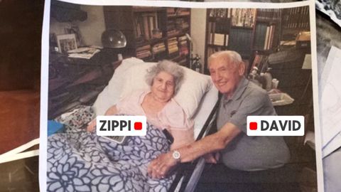 Zippi y David, se enamoraron en Auschwitz y se reencontraron 72 años ...