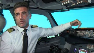 Perico Durán, el comandante que ayuda a sus pasajeros a perder el miedo ...