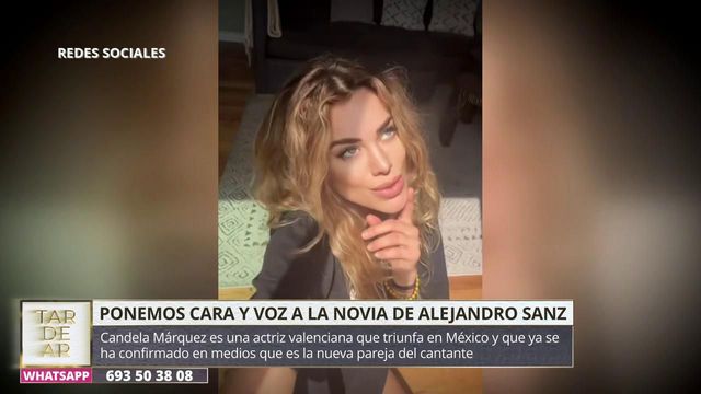 Conoce a Candela Márquez, la nueva novia de Alejandro Sanz - TardeAR