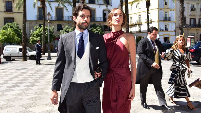 La historia de amor de Alonso Aznar y Renata Collado: así se conocieron