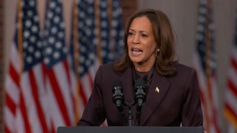 Elecciones EEUU 2024, en directo hoy | Habla Kamala Harris