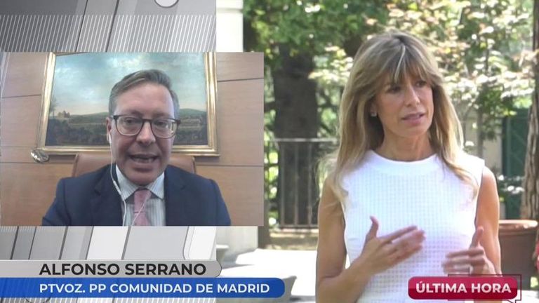 Alfonso Serrano habla sobre la obligación de Begoña Gómez de acudir a ...