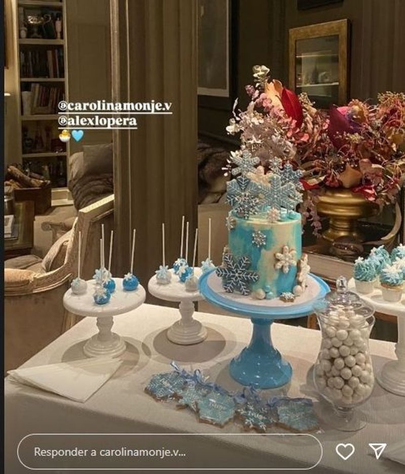 Carolina Monje y Álex Lopera: las fotos de la 'baby shower' de su hijo ...