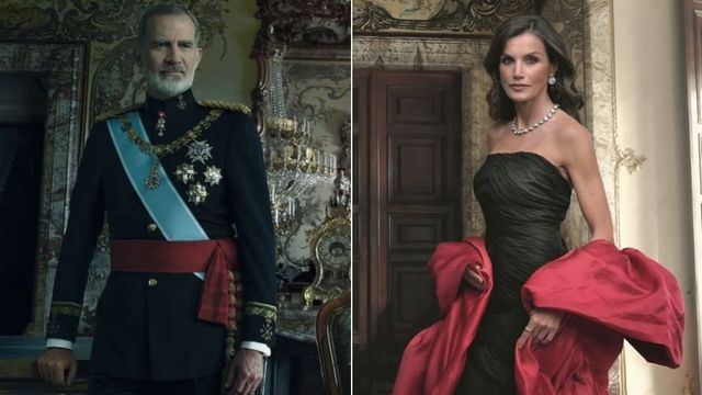 Los retratos de los reyes Felipe y Letizia firmados por Annie Leibovitz ...