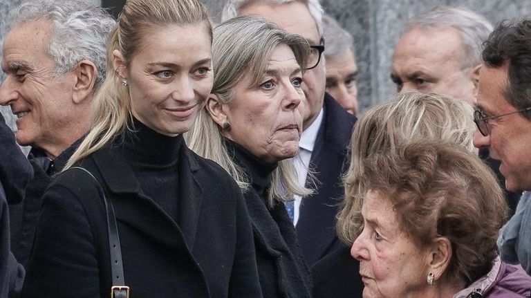 El emotivo funeral de Fernanda Biffi Casiraghi, suegra de Carolina de ...
