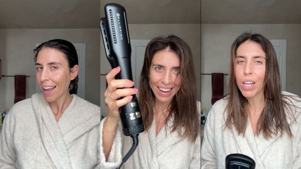 Ana Brito nos enseña a conseguir un liso natural solo con aire y sin ...