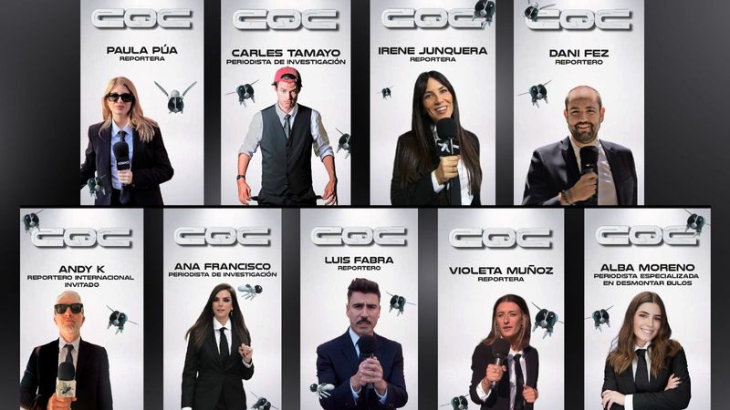'Caiga quien caiga': estos son los integrantes del equipo de reporteros
