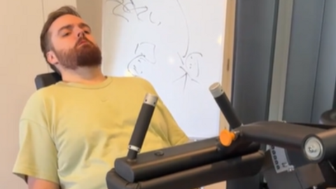 El duro entrenamiento de Ibai Llanos: 103 días sin descanso