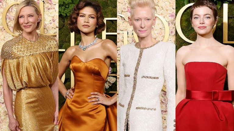 Globos de Oro 2025: todos los looks de los invitados a la alfombra roja, en fotos