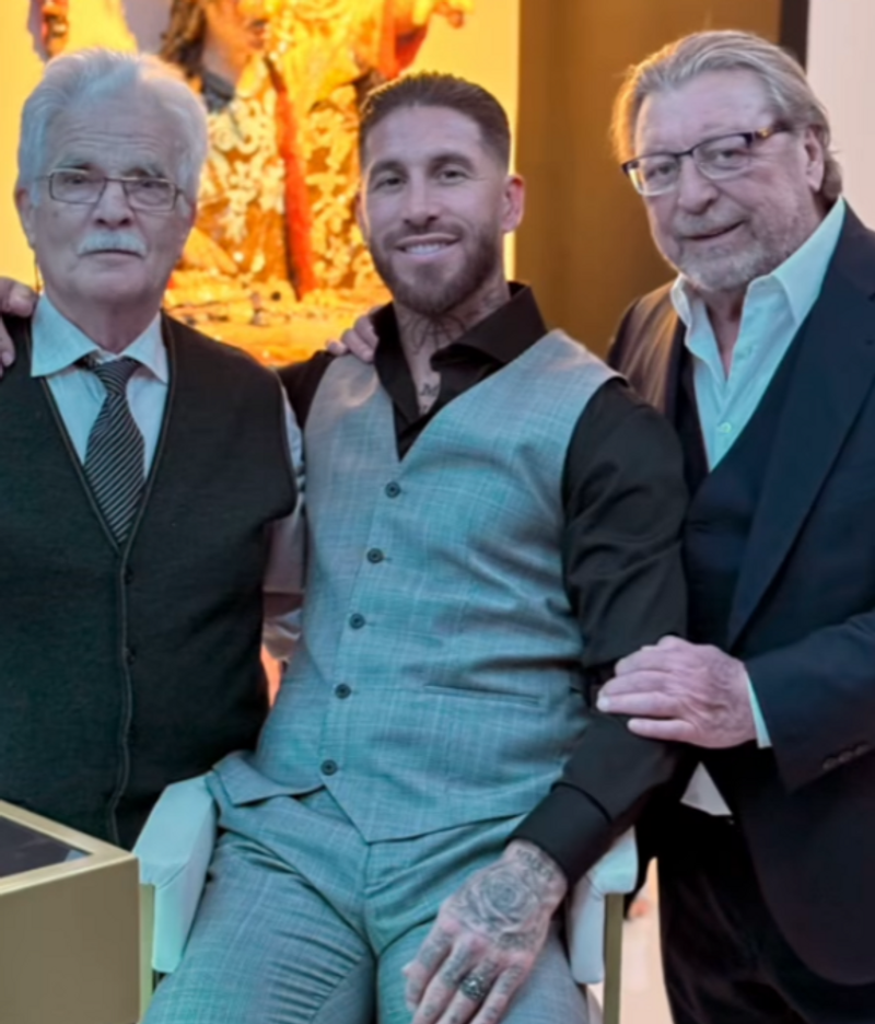 Sergio Ramos y Pilar Rubio juntan a sus familias: la primera foto con ...
