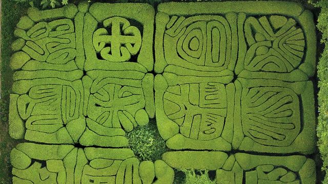 El jardín de boj de 400 años que solo puedes ver en Galicia