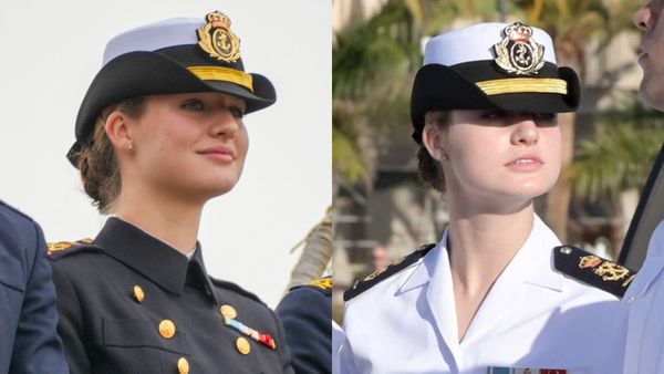 Leonor: así son las diferencias en su look abordo de Elcano, de Cádiz a ...
