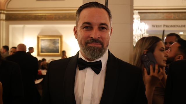 Santiago Abascal asiste en Washington a la cena previa a la investidura ...