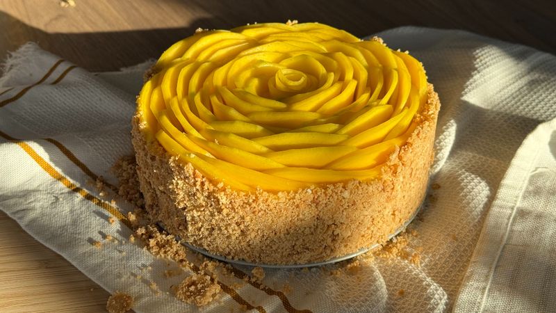 Cómo hacer la receta de la tarta de mango de Saúl Craviotto: los pasos
