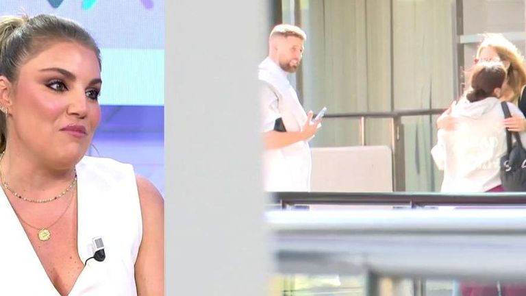 El gesto de David Rodríguez, pareja de Anabel Pantoja, que nadie pudo ver con la reportera de ...