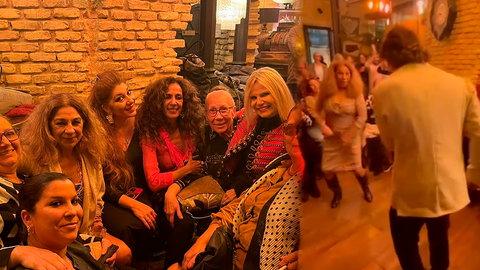 Rosario Flores y su hijo Pedro Antonio Lazaga: su momento cómplice en el escenario