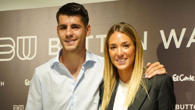 El romántico gesto de Álvaro Morata con Alice Campello tras su ...