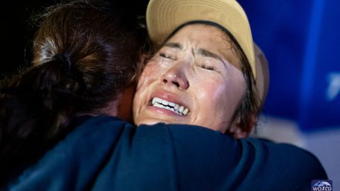 El abrazo de Verdeliss y Totomi Bitoh tras completar el reto: "Las dos ...