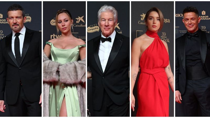 La alfombra roja de los Premios Goya 2025, en fotos