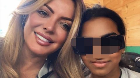 Merche habla como nunca de su hija Ambika, que tiene catorce años ...