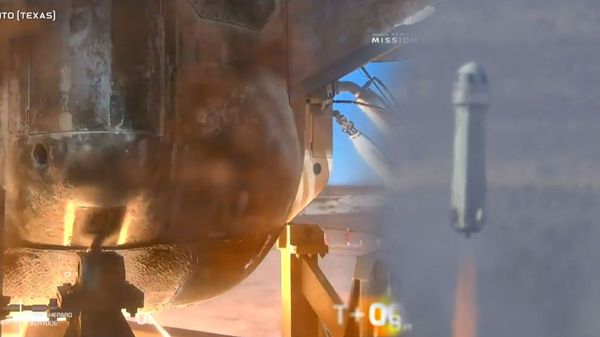 El despegue de Jesús Calleja en la nave 'New Shepard': la cuenta atrás ...