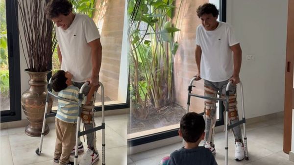 Cisco García, el tenista e influencer en silla de ruedas, sorprende al ...
