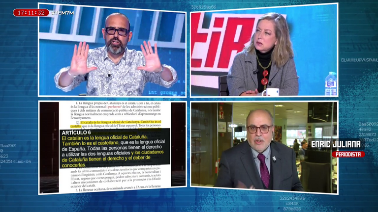 La monumental bronca entre Enric Juliana y Ana Oramas: "Esto es ...