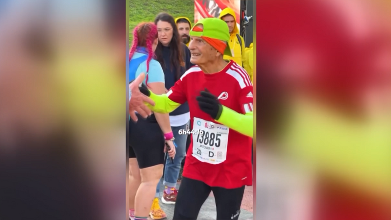 Antonio Rao completa por tercera vez consecutiva una la Maratón de Roma ...