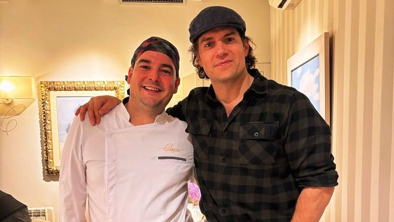 Dónde comió Henry Cavill en su visita a Galicia para comprar vacas